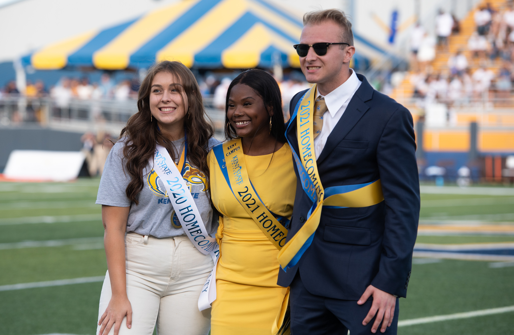 Kent State’s homecoming royalty cheers on her alma mater – Broadcast Reporting